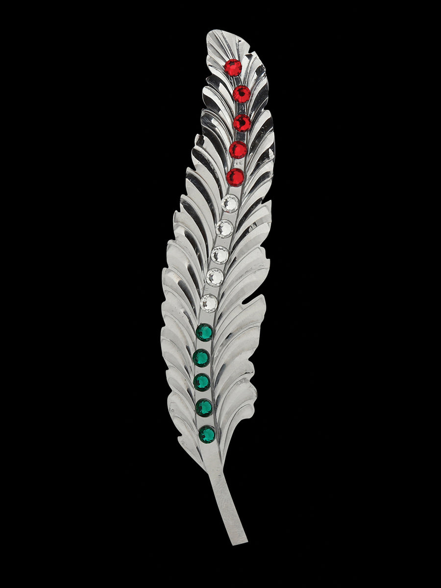 Decorative Feather with Stone Detail 45203 – El General Western Wear